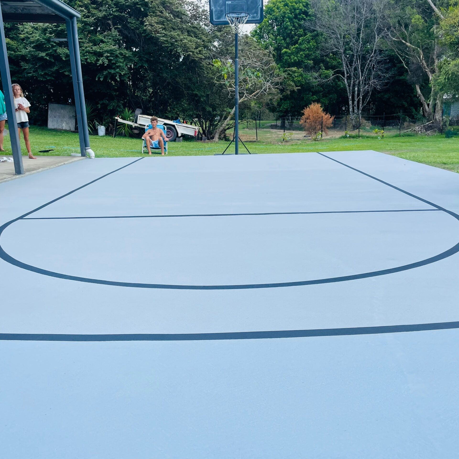 Synthetic Backyard Basketball Courts - Synthetic Sports Group