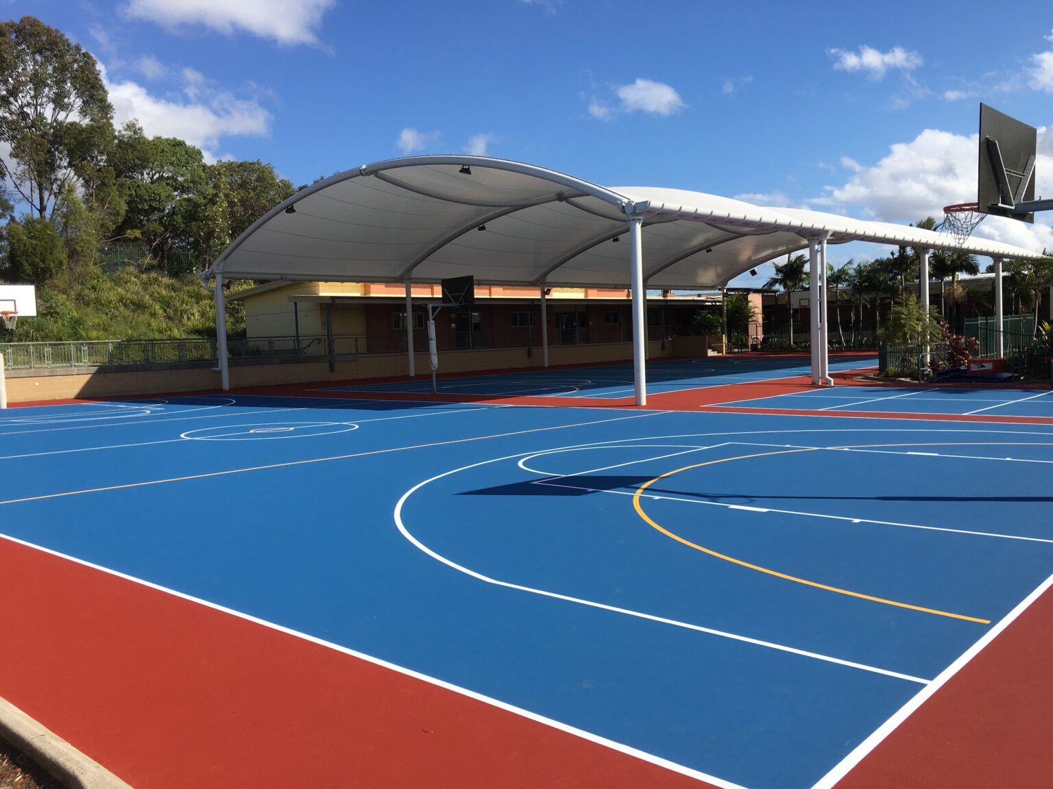 Synthetic Backyard Basketball Courts - Synthetic Sports Group