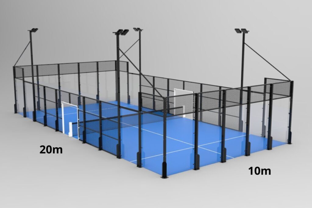 Padel Court Dimensions Everything You Need To Know Synthetic Sports